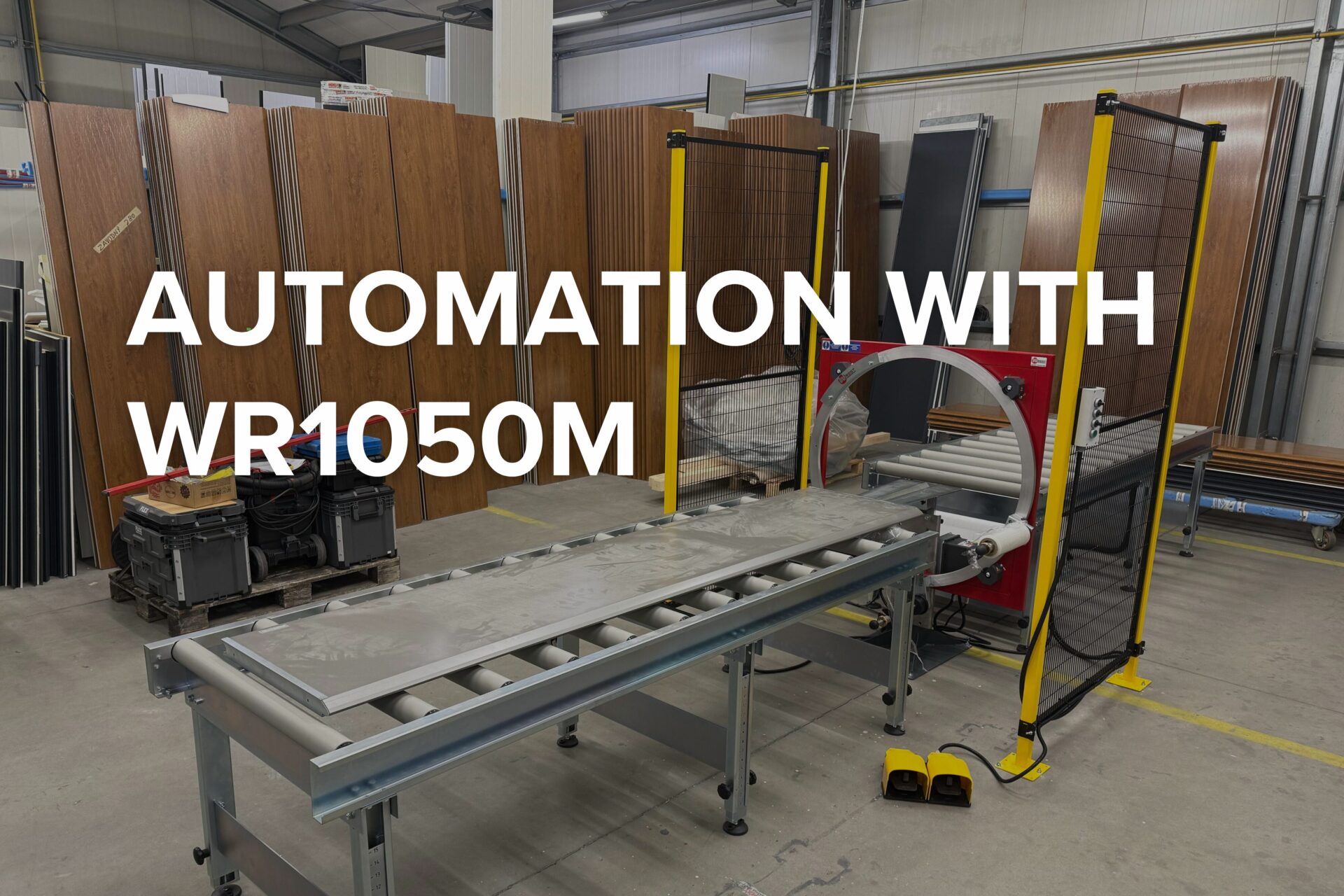 Optimising the packaging process with the WRAPPING RING WR1050M and ...