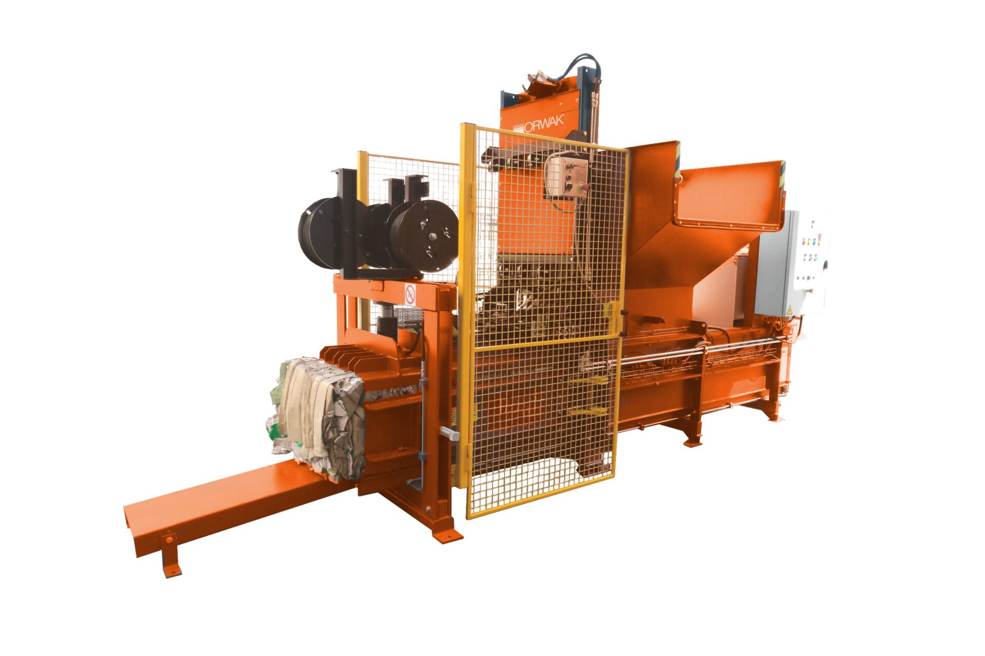 Horizontal baler ORWAK HORIZONTAL 25-40 AT - W rent Packaging technologies